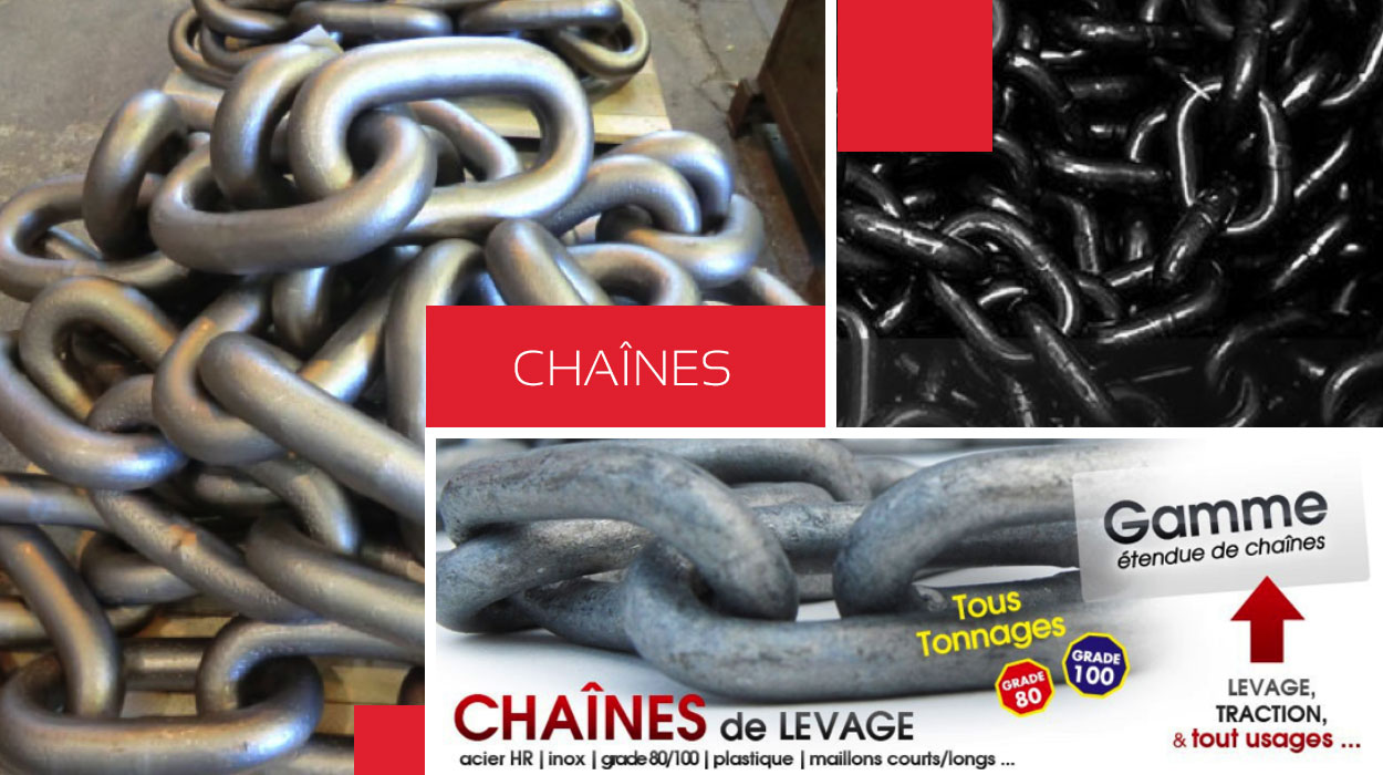 Chaînes de transmission & levage au Maroc | MIFA Équipement